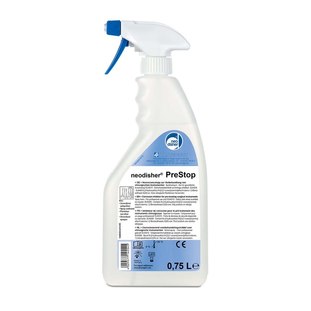 neodisher Prestop | Spray Foam Medical-grade Detergent