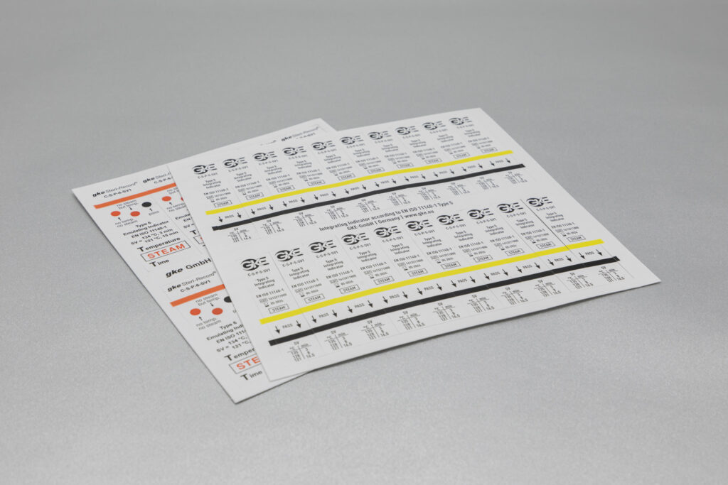 Sterilisation Monitoring - Chemical Indicators: Steam